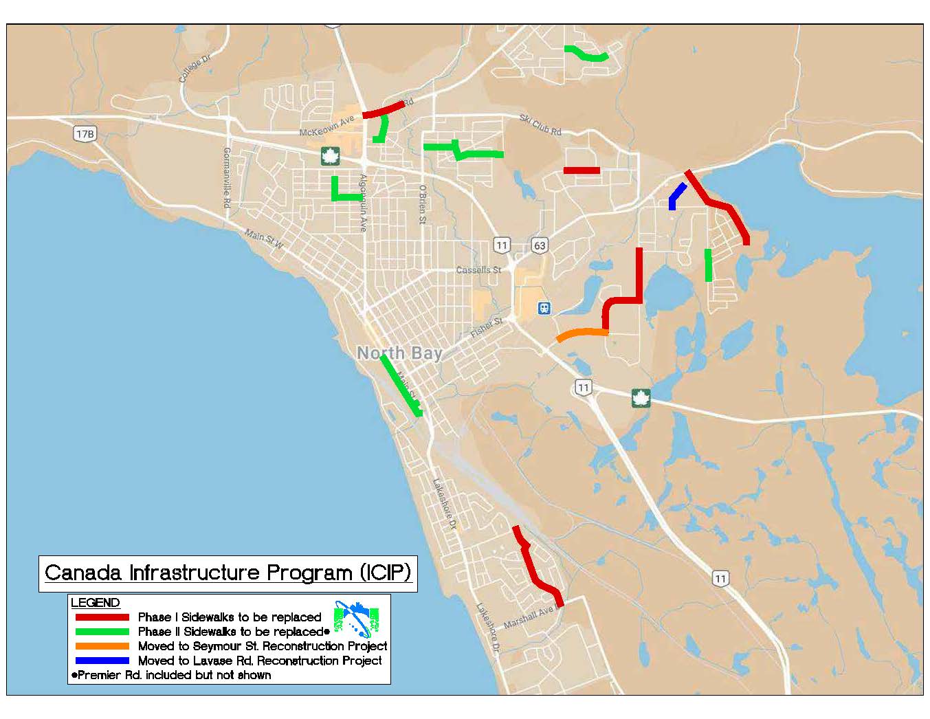 ICIP Sidewalk Program | City of North Bay
